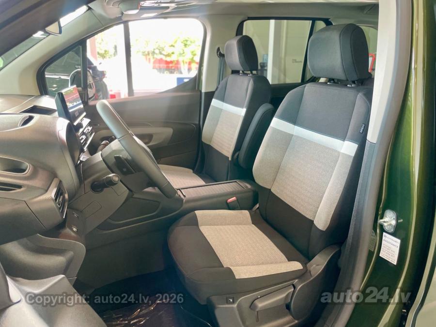Green Citroen Berlingo 2026 in Johvi, with an engine capacity of 1.50 L and mileage of 0 thousand km for 32490 €, photo 16 on AUTOMOTO.COM.LV