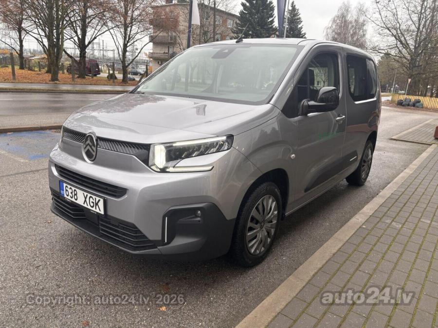 Pelēks Citroen Berlingo 2024 Tartu, ar dzinēja tilpumu 0.00 L un nobraukumu 26 tūkst. km par 22990 €, foto 1 vietnē AUTOMOTO.COM.LV