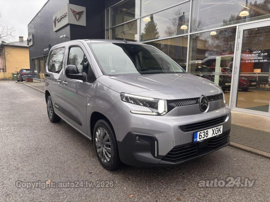 Pelēks Citroen Berlingo 2024 Tartu, ar dzinēja tilpumu 0.00 L un nobraukumu 26 tūkst. km par 22990 €, foto 2 vietnē AUTOMOTO.COM.LV