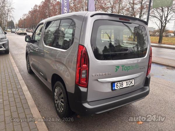 Pelēks Citroen Berlingo 2024 Tartu, ar dzinēja tilpumu 0.00 L un nobraukumu 26 tūkst. km par 22990 €, foto 4 vietnē AUTOMOTO.COM.LV