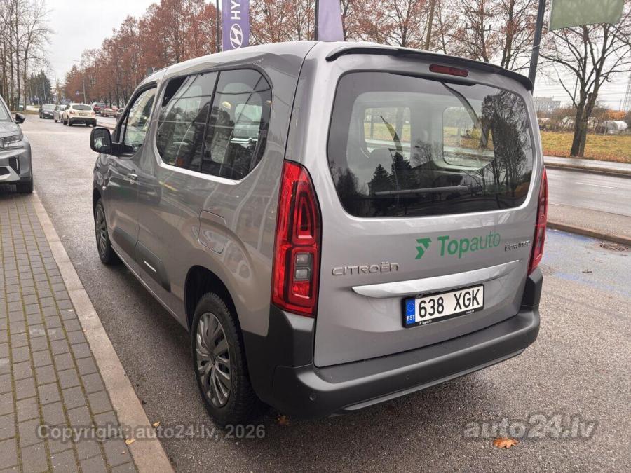 Pelēks Citroen Berlingo 2024 Tartu, ar dzinēja tilpumu 0.00 L un nobraukumu 26 tūkst. km par 22990 €, foto 4 vietnē AUTOMOTO.COM.LV