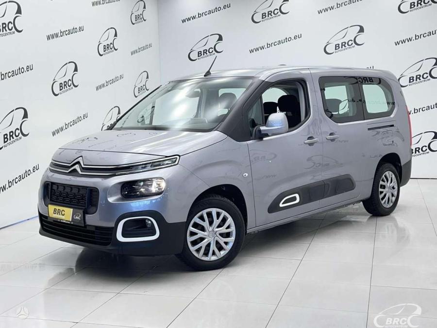 Grey Citroen Berlingo 2018 in Vilnius, with an engine capacity of 1.20 L and mileage of 81 thousand km for 9000 €, photo 1 on AUTOMOTO.COM.LV