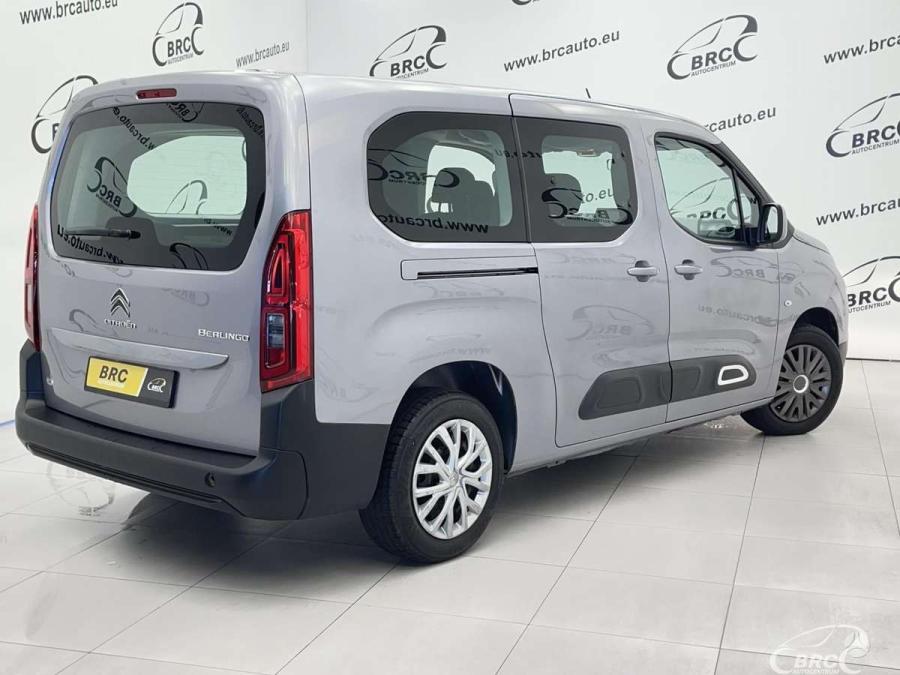Grey Citroen Berlingo 2018 in Vilnius, with an engine capacity of 1.20 L and mileage of 81 thousand km for 9000 €, photo 2 on AUTOMOTO.COM.LV