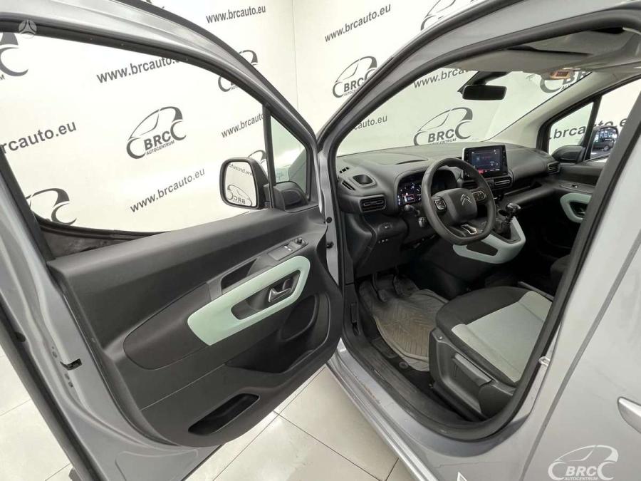 Grey Citroen Berlingo 2018 in Vilnius, with an engine capacity of 1.20 L and mileage of 81 thousand km for 9000 €, photo 17 on AUTOMOTO.COM.LV