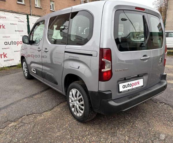 Grey Citroen Berlingo 2019 in Klaipeda, with an engine capacity of 1.50 L and mileage of 235 thousand km for 8500 €, photo 3 on AUTOMOTO.COM.LV