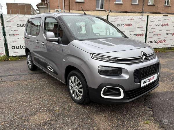 Pelēks Citroen Berlingo 2019 Klaipėda, ar dzinēja tilpumu 1.50 L un nobraukumu 235 tūkst. km par 6500 €, foto 2 vietnē AUTOMOTO.COM.LV