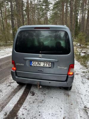 Grey Citroen Berlingo 2007 in Vilnius, with an engine capacity of 1.56 L and mileage of 398 thousand km for 850 €, photo 10 on AUTOMOTO.COM.LV