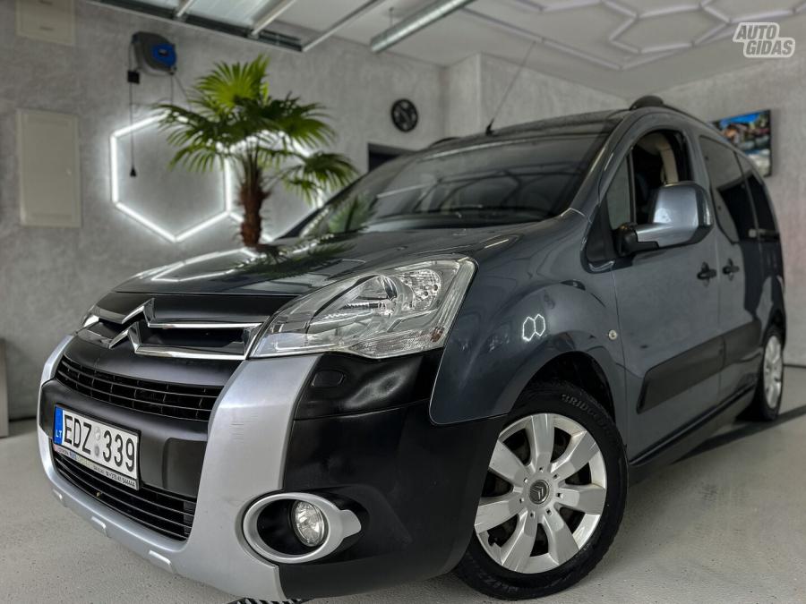 Grey Citroen Berlingo 2009 in Kaunas, with an engine capacity of 1.60 L and mileage of 256 thousand km for 2650 €, photo 19 on AUTOMOTO.COM.LV