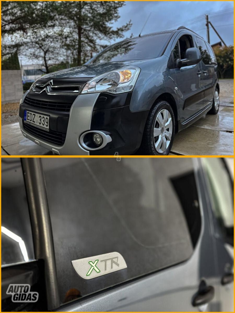 Grey Citroen Berlingo 2009 in Kaunas, with an engine capacity of 1.60 L and mileage of 256 thousand km for 2650 €, photo 20 on AUTOMOTO.COM.LV