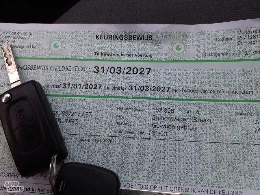 Pelēks Citroen Berlingo 2011 Mažeikiai, ar dzinēja tilpumu 1.60 L un nobraukumu 154 tūkst. km par 3950 €, foto 32 vietnē AUTOMOTO.COM.LV