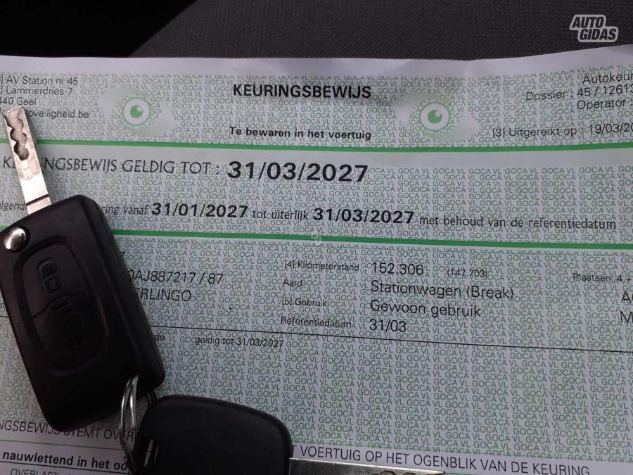Pelēks Citroen Berlingo 2011 Mažeikiai, ar dzinēja tilpumu 1.60 L un nobraukumu 154 tūkst. km par 3950 €, foto 32 vietnē AUTOMOTO.COM.LV