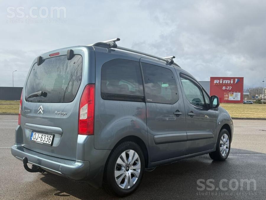 Grey Citroen Berlingo 2012 in Riga, with an engine capacity of 1.60 L and mileage of 255 thousand km for 3500 €, photo 4 on AUTOMOTO.COM.LV