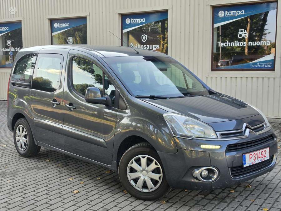 Pelēks Citroen Berlingo 2014 Šilutė, ar dzinēja tilpumu 1.56 L un nobraukumu 330 tūkst. km par 4500 €, foto 11 vietnē AUTOMOTO.COM.LV