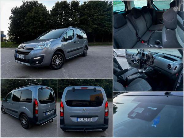Pelēks Citroen Berlingo 2017 Kauņa, ar dzinēja tilpumu 1.58 L un nobraukumu 50 tūkst. km par 7900 €, foto 8 vietnē AUTOMOTO.COM.LV