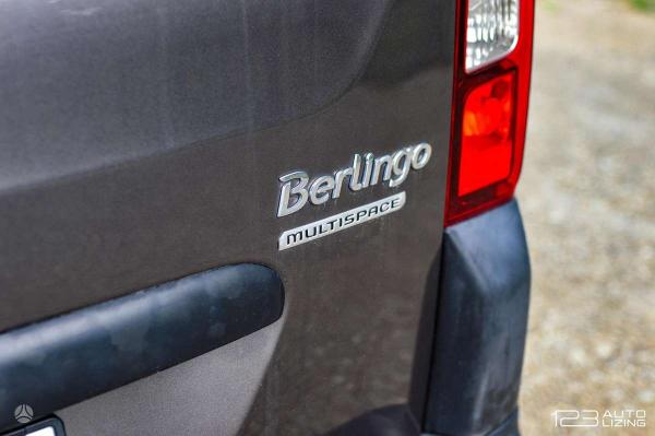 Grey Citroen Berlingo 2017 in Kretinga, with an engine capacity of 1.60 L and mileage of 253 thousand km for 6999 €, photo 9 on AUTOMOTO.COM.LV