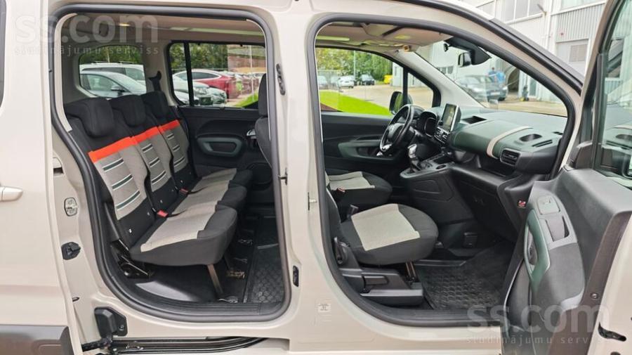Pelēks Citroen Berlingo 2018 Jelgava, ar dzinēja tilpumu 1.50 L un nobraukumu 204 tūkst. km par 10500 €, foto 10 vietnē AUTOMOTO.COM.LV