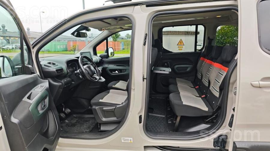 Pelēks Citroen Berlingo 2018 Jelgava, ar dzinēja tilpumu 1.50 L un nobraukumu 204 tūkst. km par 10500 €, foto 14 vietnē AUTOMOTO.COM.LV