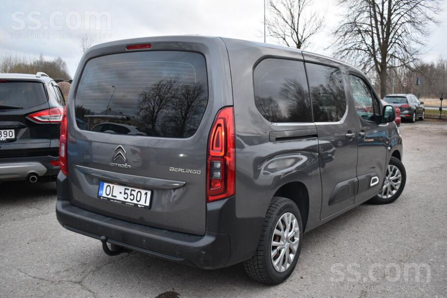 Pelēks Citroen Berlingo 2019 Kuldīga, ar dzinēja tilpumu 1.50 L un nobraukumu 0 tūkst. km par 9990 €, foto 3 vietnē AUTOMOTO.COM.LV