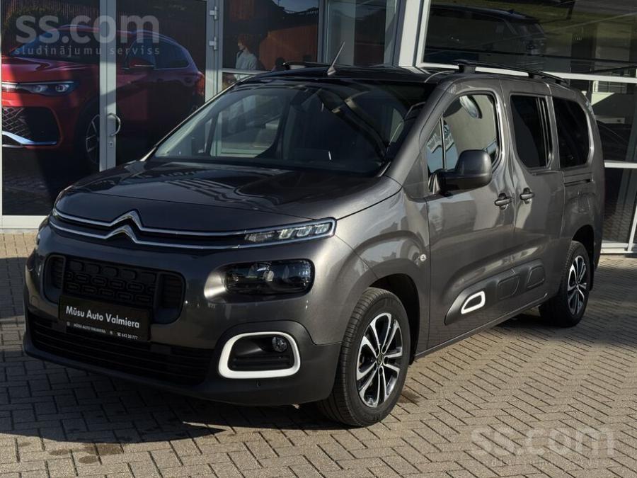 Grey Citroen Berlingo 2019 in Valmiera, with an engine capacity of 1.50 L and mileage of 43 thousand km for 13900 €, photo 4 on AUTOMOTO.COM.LV