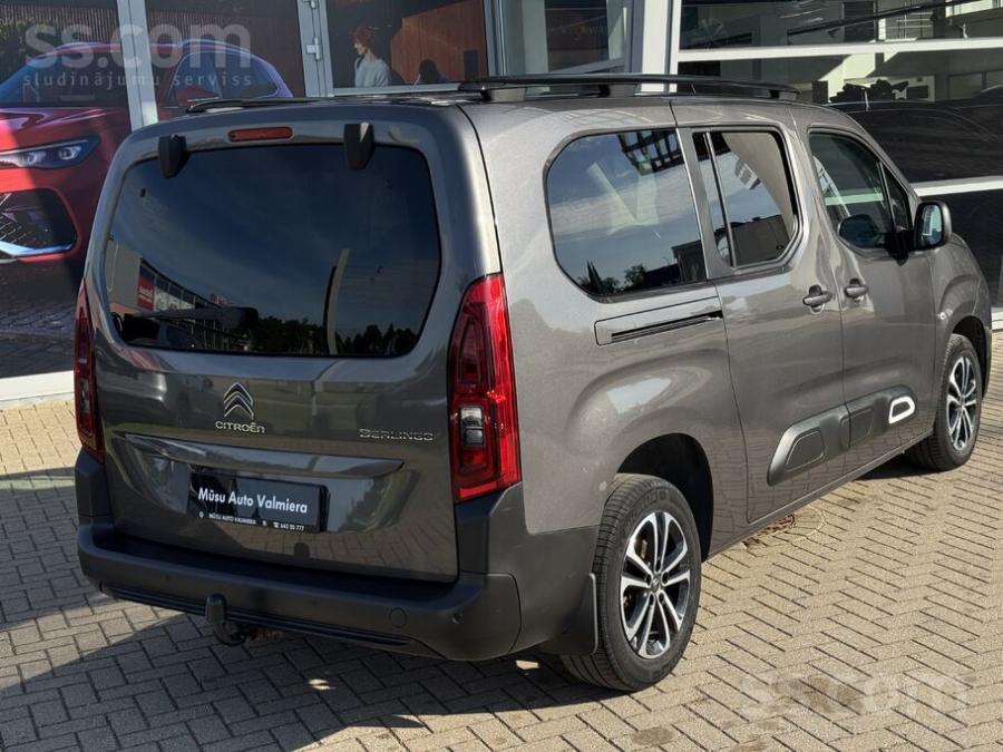 Grey Citroen Berlingo 2019 in Valmiera, with an engine capacity of 1.50 L and mileage of 43 thousand km for 13900 €, photo 7 on AUTOMOTO.COM.LV