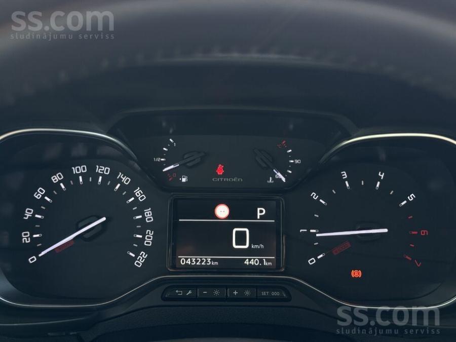 Grey Citroen Berlingo 2019 in Valmiera, with an engine capacity of 1.50 L and mileage of 43 thousand km for 13900 €, photo 13 on AUTOMOTO.COM.LV