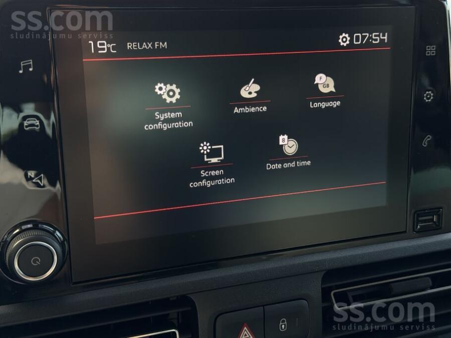 Grey Citroen Berlingo 2019 in Valmiera, with an engine capacity of 1.50 L and mileage of 43 thousand km for 13900 €, photo 16 on AUTOMOTO.COM.LV