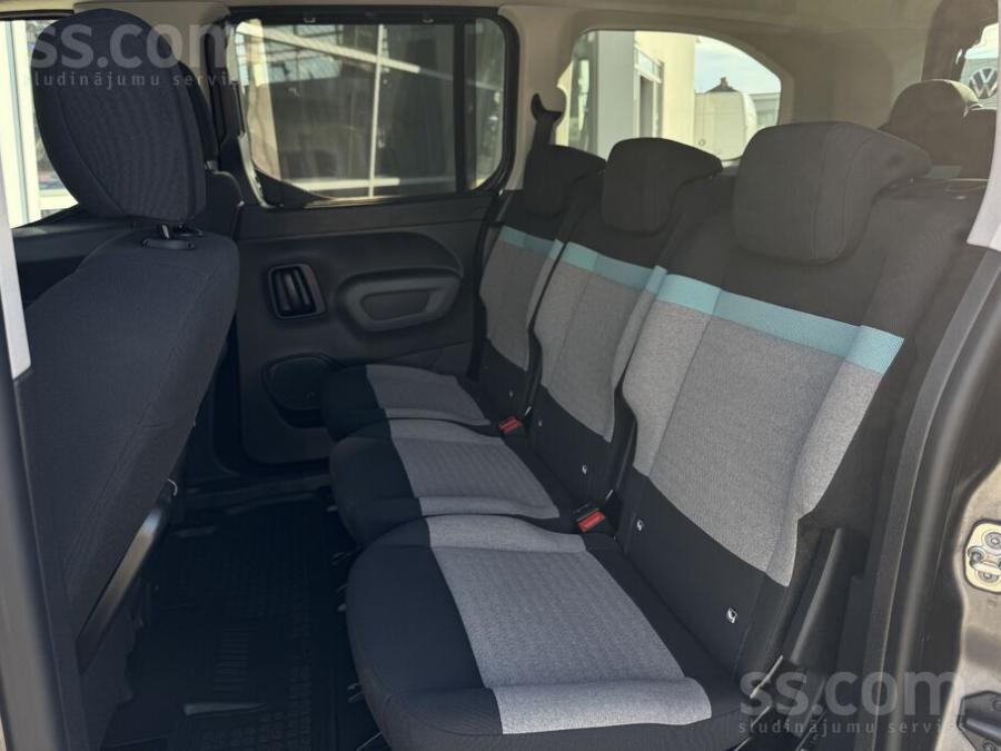 Grey Citroen Berlingo 2019 in Valmiera, with an engine capacity of 1.50 L and mileage of 43 thousand km for 13900 €, photo 21 on AUTOMOTO.COM.LV