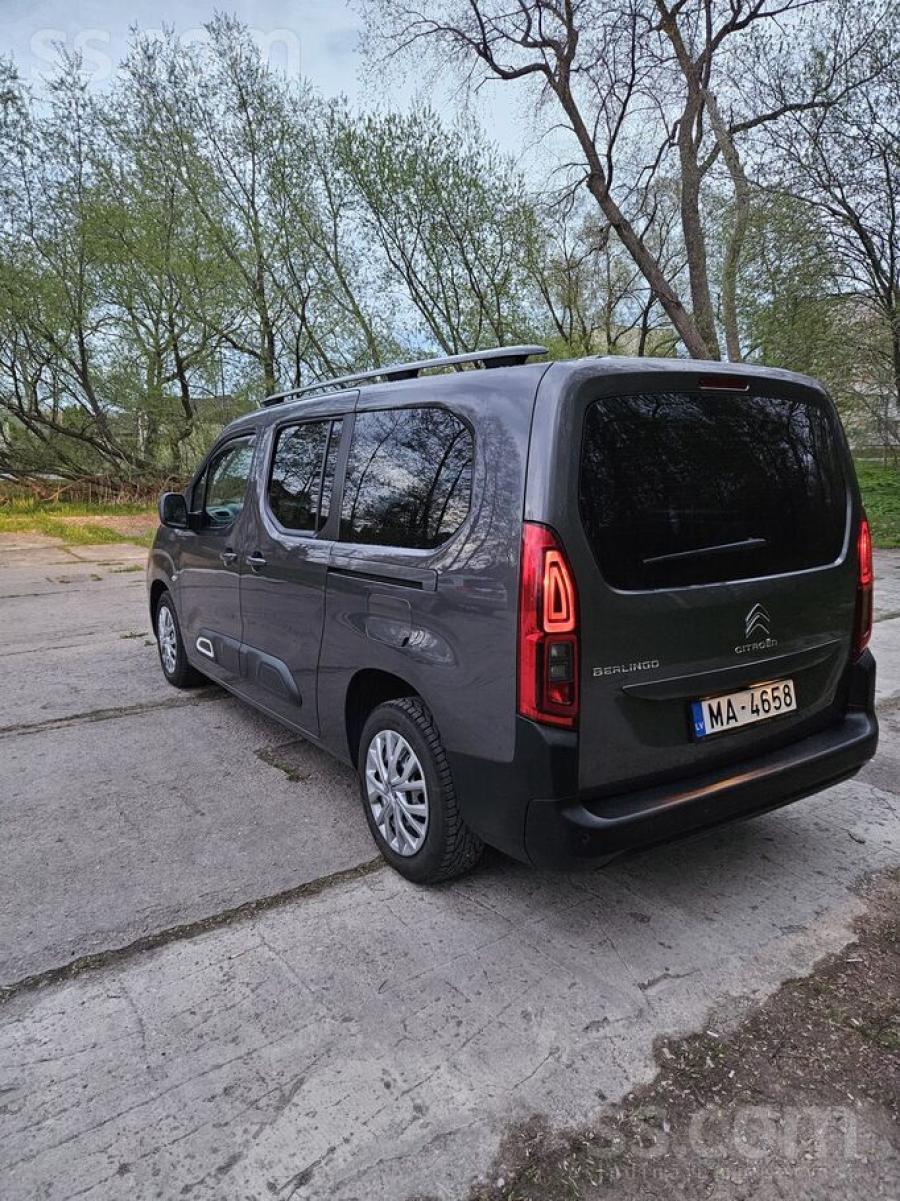 Pelēks Citroen Berlingo 2019 Rīga, ar dzinēja tilpumu 1.50 L un nobraukumu 169 tūkst. km par 12000 €, foto 7 vietnē AUTOMOTO.COM.LV
