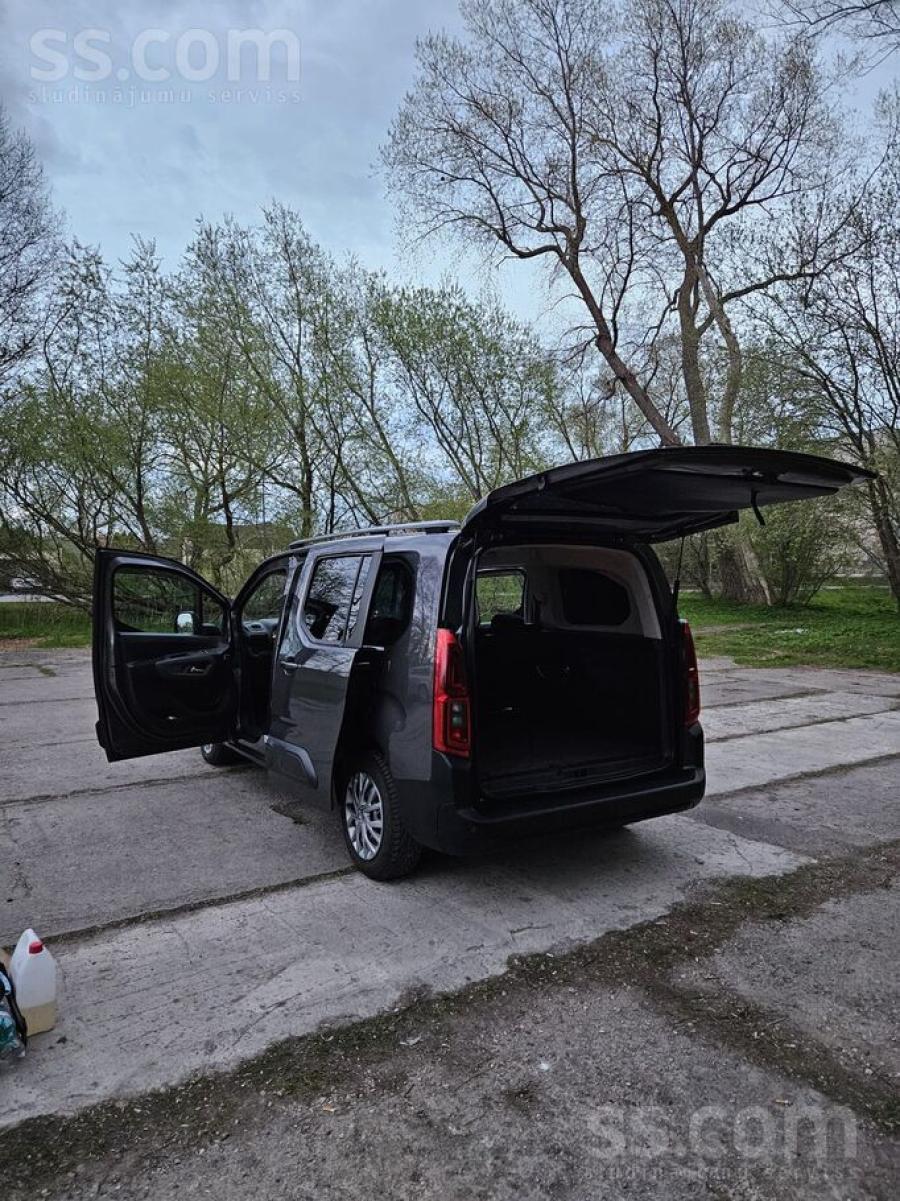 Pelēks Citroen Berlingo 2019 Rīga, ar dzinēja tilpumu 1.50 L un nobraukumu 169 tūkst. km par 12000 €, foto 14 vietnē AUTOMOTO.COM.LV
