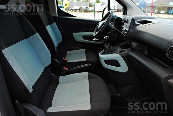 Grey Citroen Berlingo 2019 in Tukums, with an engine capacity of 1.50 L and mileage of 195 thousand km for 8700 €, photo 6 on AUTOMOTO.COM.LV