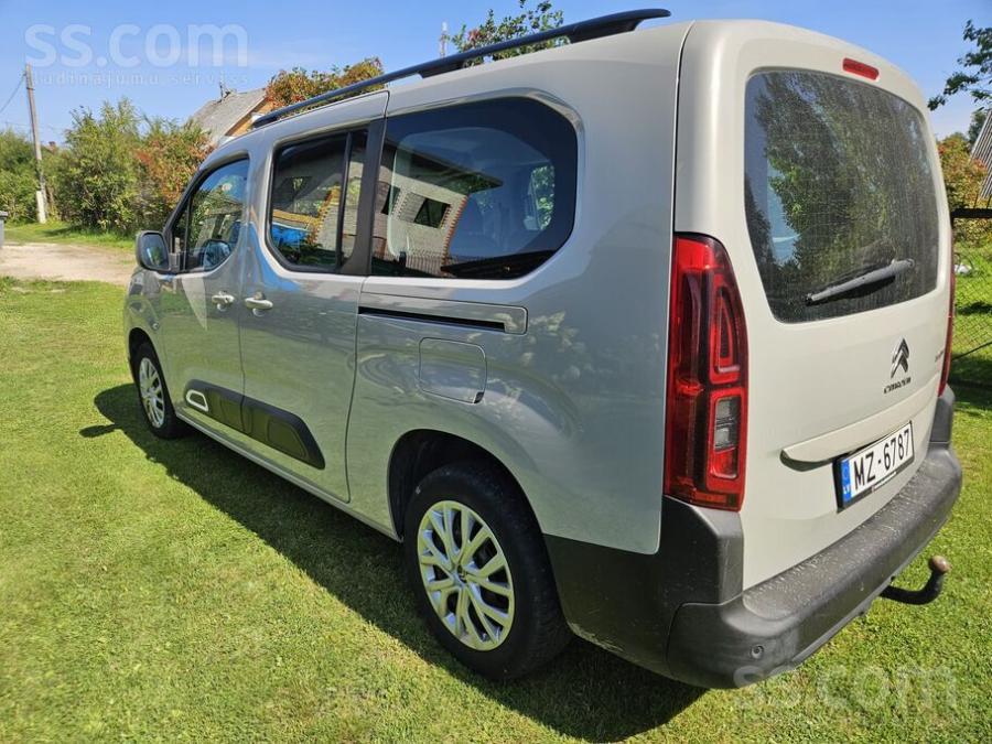 Pelēks Citroen Berlingo 2019 Rīga, ar dzinēja tilpumu 1.20 L un nobraukumu 153 tūkst. km par 11000 €, foto 7 vietnē AUTOMOTO.COM.LV