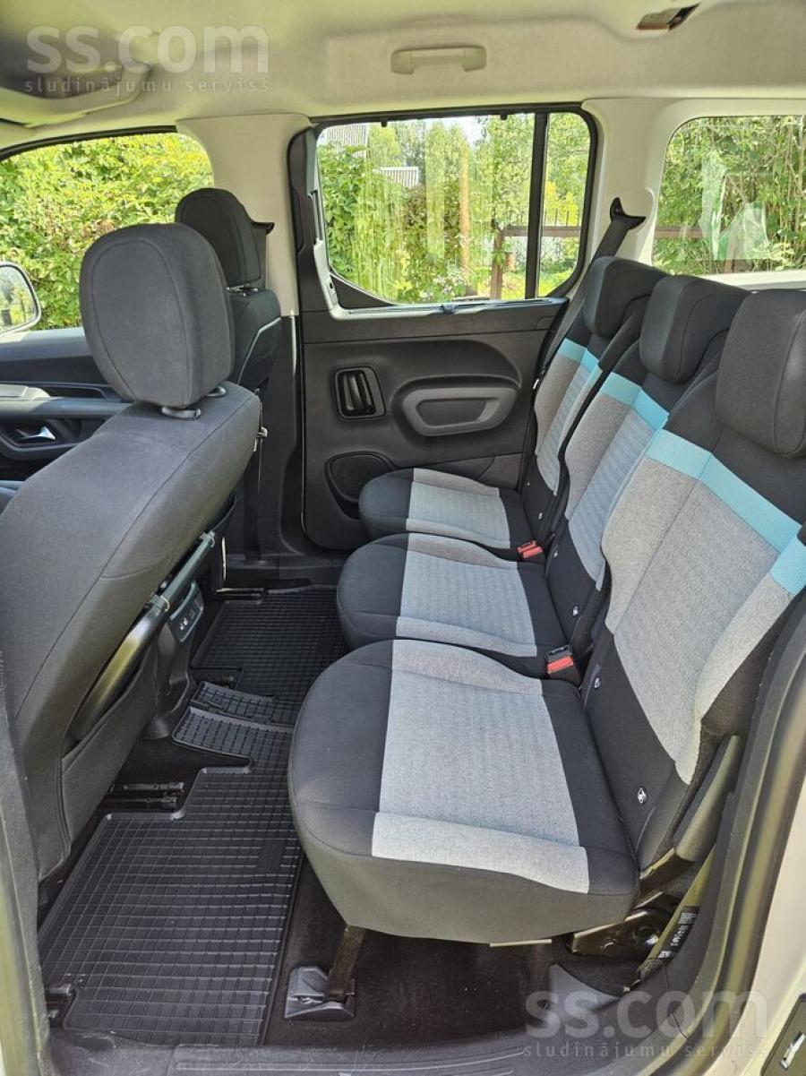 Pelēks Citroen Berlingo 2019 Rīga, ar dzinēja tilpumu 1.20 L un nobraukumu 153 tūkst. km par 11000 €, foto 15 vietnē AUTOMOTO.COM.LV