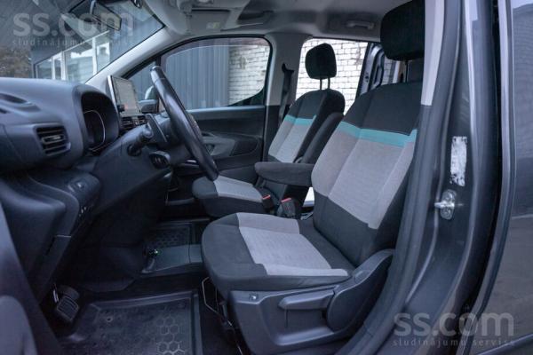 Grey Citroen Berlingo 2019 in Liepaja, with an engine capacity of 1.50 L and mileage of 177 thousand km for 12850 €, photo 11 on AUTOMOTO.COM.LV