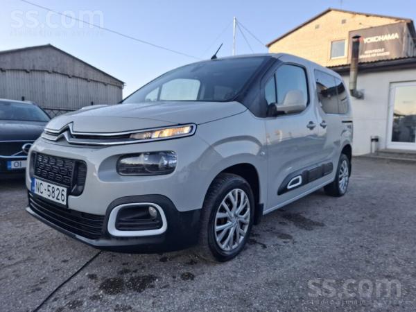 Pelēks Citroen Berlingo 2019 Talsi, ar dzinēja tilpumu 1.50 L un nobraukumu 299 tūkst. km par 6900 €, foto 1 vietnē AUTOMOTO.COM.LV