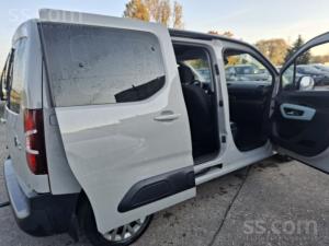 Grey Citroen Berlingo 2019 in Talsi, with an engine capacity of 1.50 L and mileage of 299 thousand km for 6900 €, photo 17 on AUTOMOTO.COM.LV