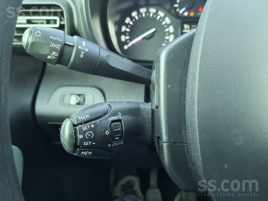 Grey Citroen Berlingo 2019 in Talsi, with an engine capacity of 1.50 L and mileage of 299 thousand km for 6900 €, photo 21 on AUTOMOTO.COM.LV