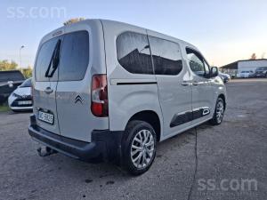 Grey Citroen Berlingo 2019 in Talsi, with an engine capacity of 1.50 L and mileage of 299 thousand km for 6900 €, photo 27 on AUTOMOTO.COM.LV