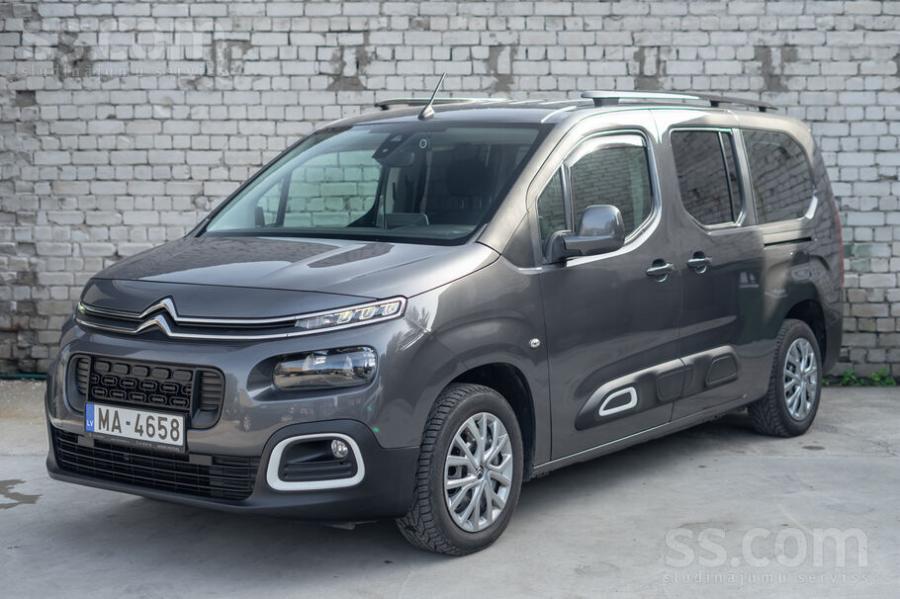 Pelēks Citroen Berlingo 2019 Liepāja, ar dzinēja tilpumu 1.50 L un nobraukumu 177 tūkst. km par 12850 €, foto 4 vietnē AUTOMOTO.COM.LV