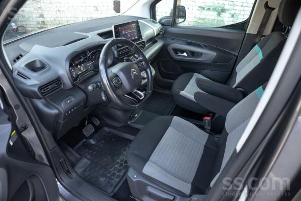 Pelēks Citroen Berlingo 2019 Liepāja, ar dzinēja tilpumu 1.50 L un nobraukumu 177 tūkst. km par 12850 €, foto 9 vietnē AUTOMOTO.COM.LV