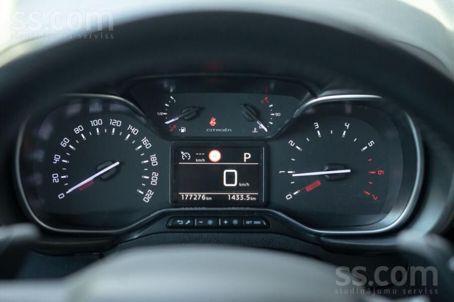 Pelēks Citroen Berlingo 2019 Liepāja, ar dzinēja tilpumu 1.50 L un nobraukumu 177 tūkst. km par 12850 €, foto 16 vietnē AUTOMOTO.COM.LV