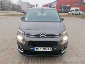 Pelēks Citroen Berlingo 2020 Rīga, ar dzinēja tilpumu 1.50 L un nobraukumu 101 tūkst. km par 2500 €, foto 1 vietnē AUTOMOTO.COM.LV