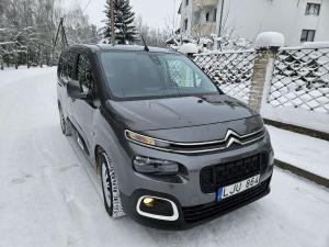 Grey Citroen Berlingo 2020 in Vilnius, with an engine capacity of 1.50 L and mileage of 210 thousand km for 7400 €, photo  on AUTOMOTO.COM.LV