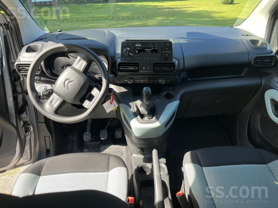 Pelēks Citroen Berlingo 2020 Rīga, ar dzinēja tilpumu 1.50 L un nobraukumu 148 tūkst. km par 7900 €, foto 12 vietnē AUTOMOTO.COM.LV