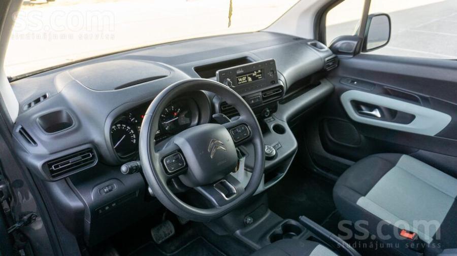 Pelēks Citroen Berlingo 2020 Rīga, ar dzinēja tilpumu 1.20 L un nobraukumu 86 tūkst. km par 10190 €, foto 10 vietnē AUTOMOTO.COM.LV
