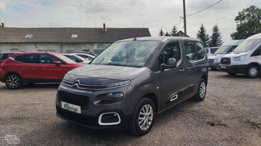 Pelēks Citroen Berlingo 2020 Klaipėda, ar dzinēja tilpumu 1.50 L un nobraukumu 250 tūkst. km par 12088 €, foto 12 vietnē AUTOMOTO.COM.LV