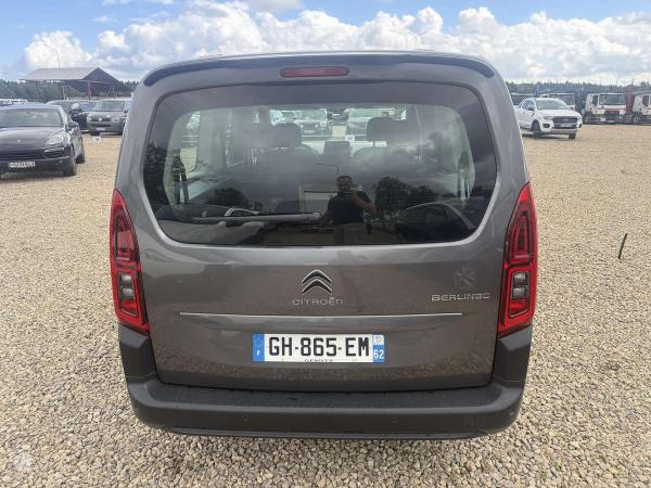 Pelēks Citroen Berlingo 2022 Tauragė, ar dzinēja tilpumu 1.50 L un nobraukumu 200 tūkst. km par 10300 €, foto 7 vietnē AUTOMOTO.COM.LV