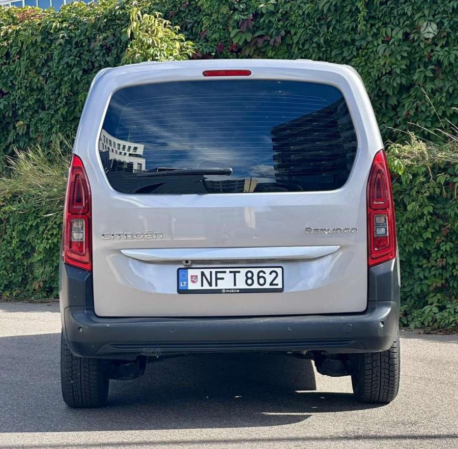 Pelēks Citroen Berlingo 2024 Viļņa, ar dzinēja tilpumu 1.50 L un nobraukumu 34 tūkst. km par 21900 €, foto 11 vietnē AUTOMOTO.COM.LV
