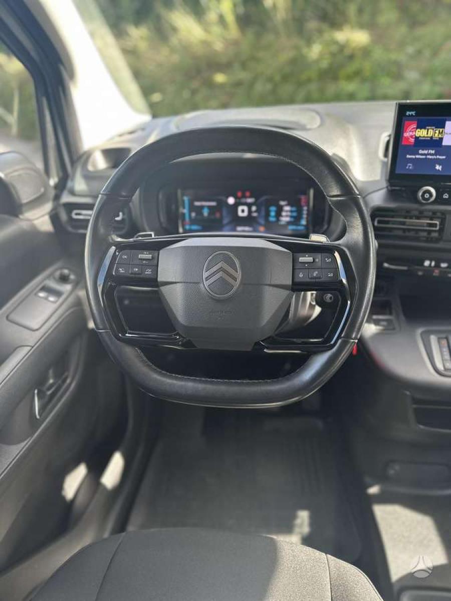 Pelēks Citroen Berlingo 2024 Viļņa, ar dzinēja tilpumu 1.50 L un nobraukumu 34 tūkst. km par 21900 €, foto 15 vietnē AUTOMOTO.COM.LV