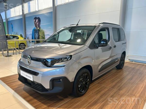 Pelēks Citroen Berlingo 2025 Rīga, ar dzinēja tilpumu 1.50 L un nobraukumu 10 tūkst. km par 28500 €, foto 1 vietnē AUTOMOTO.COM.LV