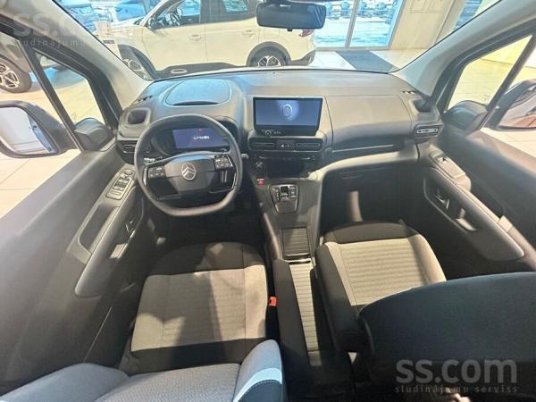 Pelēks Citroen Berlingo 2025 Rīga, ar dzinēja tilpumu 1.50 L un nobraukumu 10 tūkst. km par 28500 €, foto 7 vietnē AUTOMOTO.COM.LV